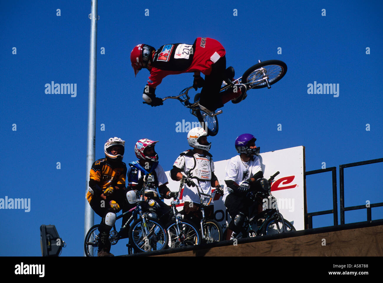 BMX bike riding Stock Photo - Alamy