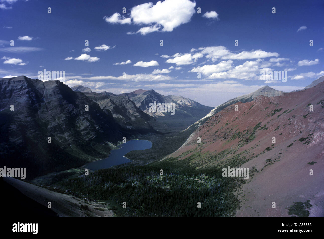 Elizabeth lake glacier national park hi-res stock photography and ...