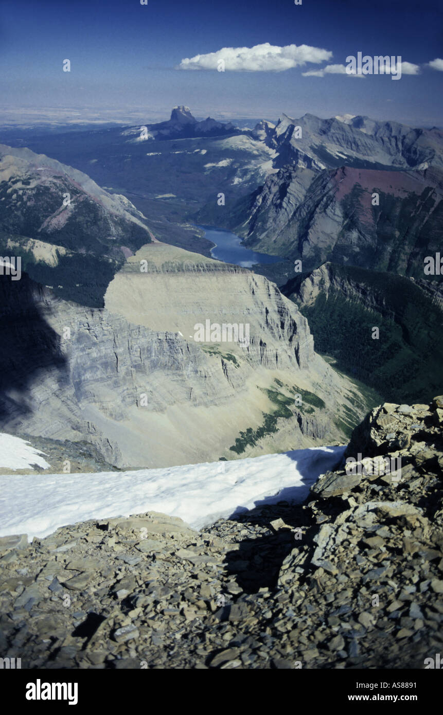 Mount cleveland glacier national park hi-res stock photography and ...
