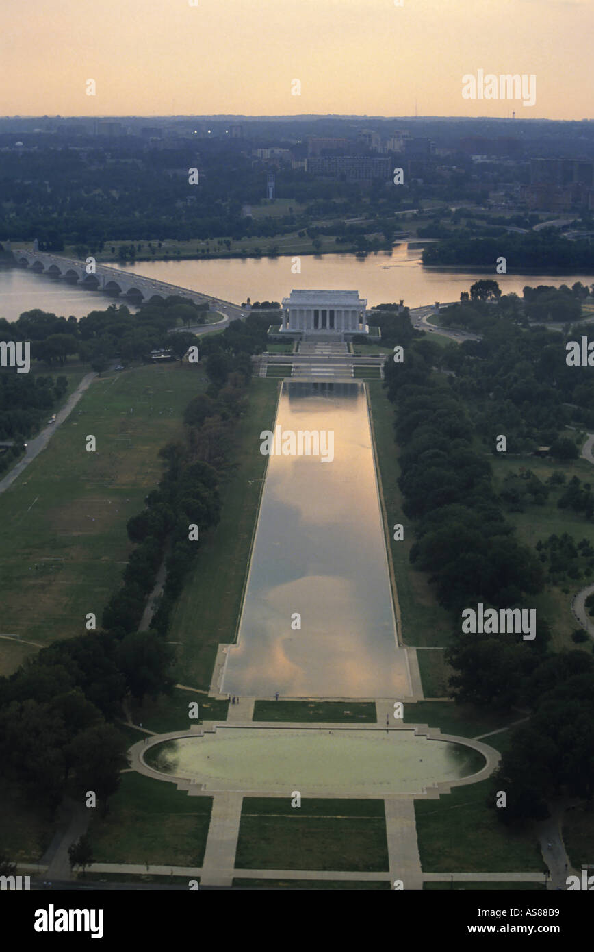Usa Washington Dc The Abraham Lincoln Memorial Stock Photo - Alamy