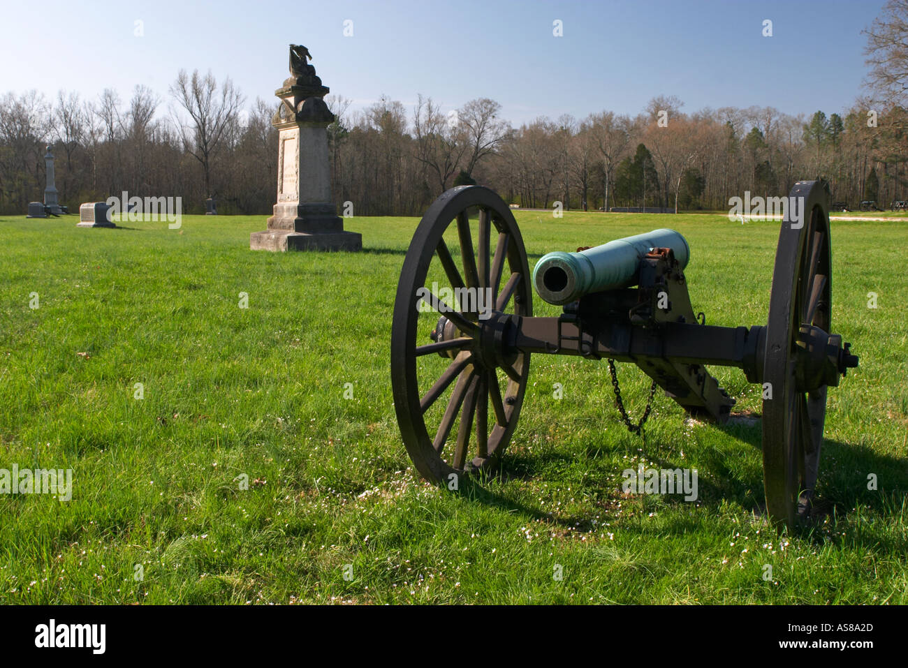 Civil war canon monuments hi-res stock photography and images - Alamy