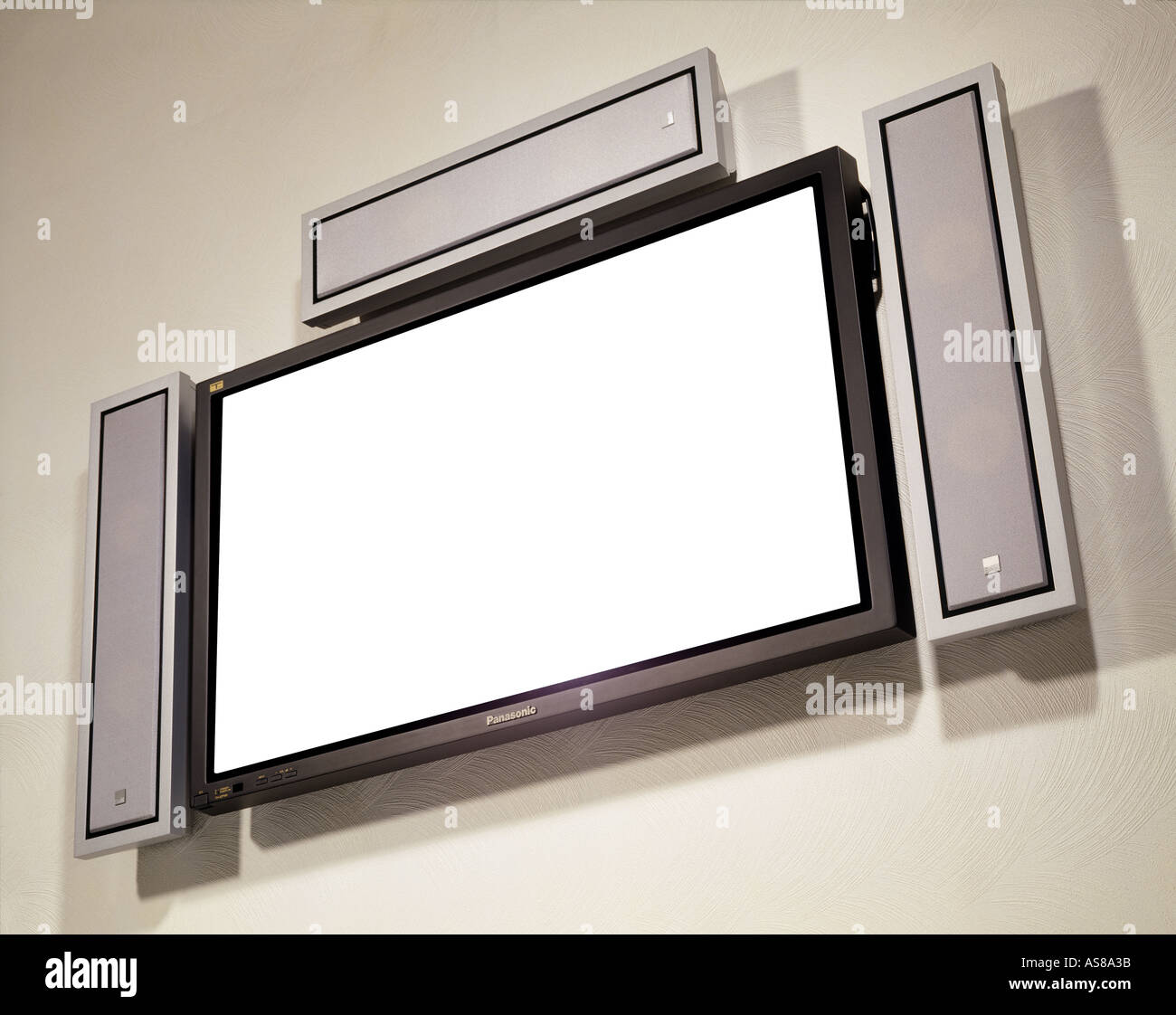 Flat screen television Stock Photo - Alamy