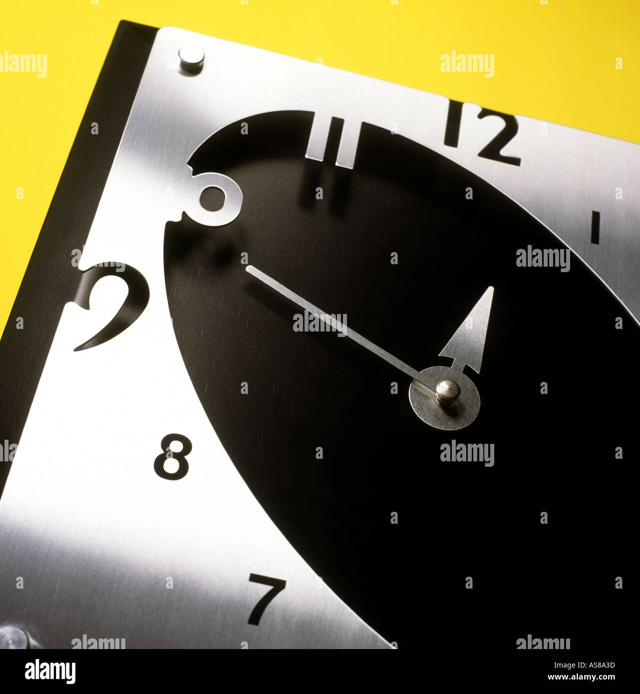 Clock angled wall hi-res stock photography and images - Alamy
