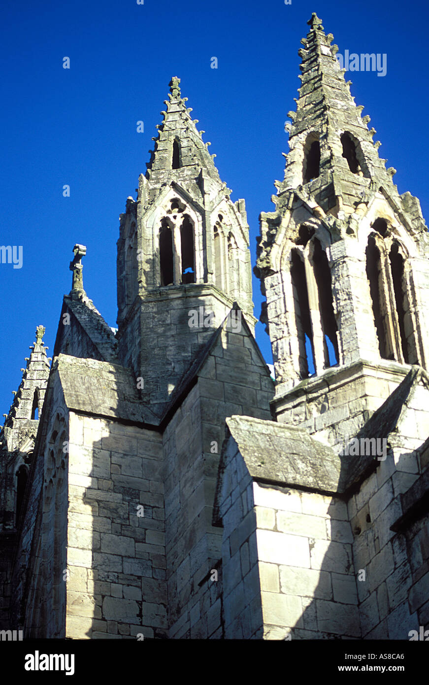 West End of Howden Minster East Riding Yorkshire Stock Photo - Alamy