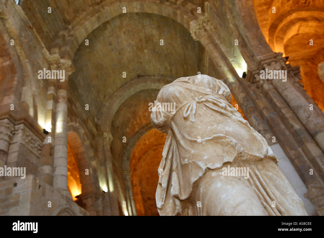 Inside the cathedral of Tartous Stock Photo - Alamy