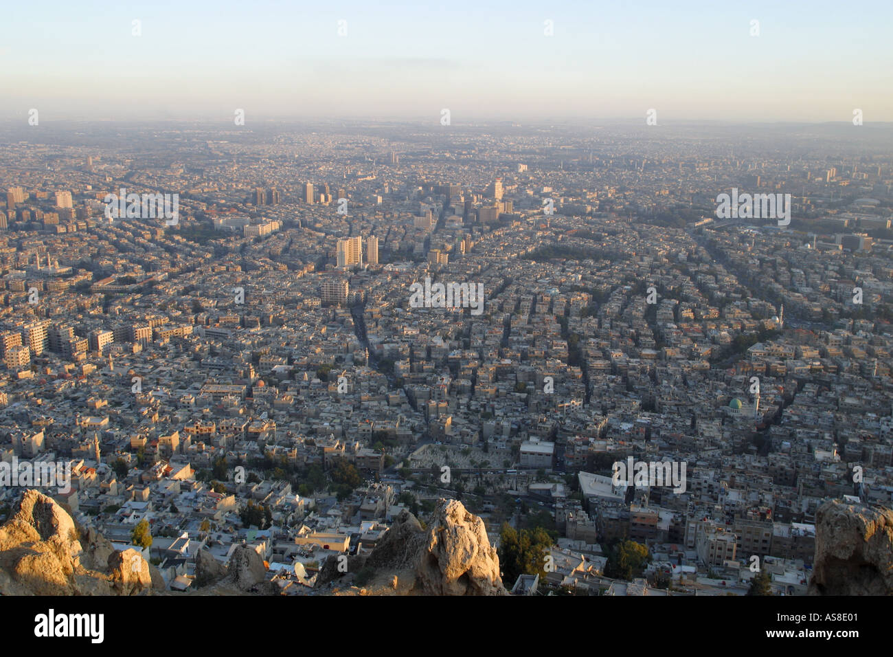 Old damascus aerial hi-res stock photography and images - Alamy