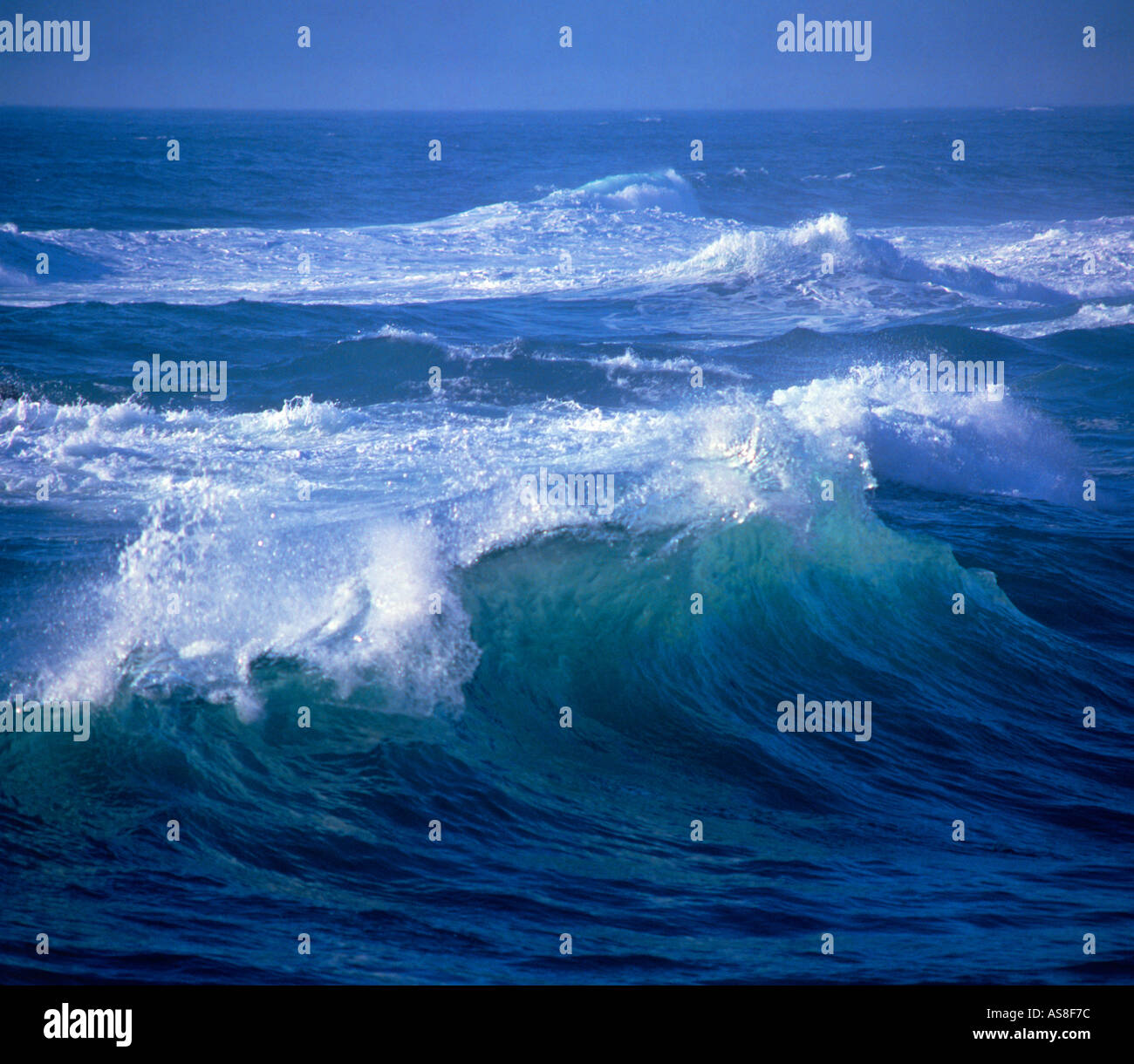 heavy surf and waves Hawaiian Islands Stock Photo - Alamy