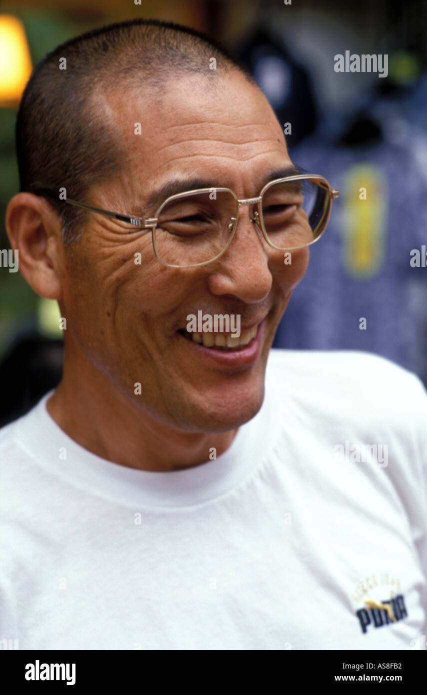 Japanese man in Uwajima 2000 Stock Photo - Alamy