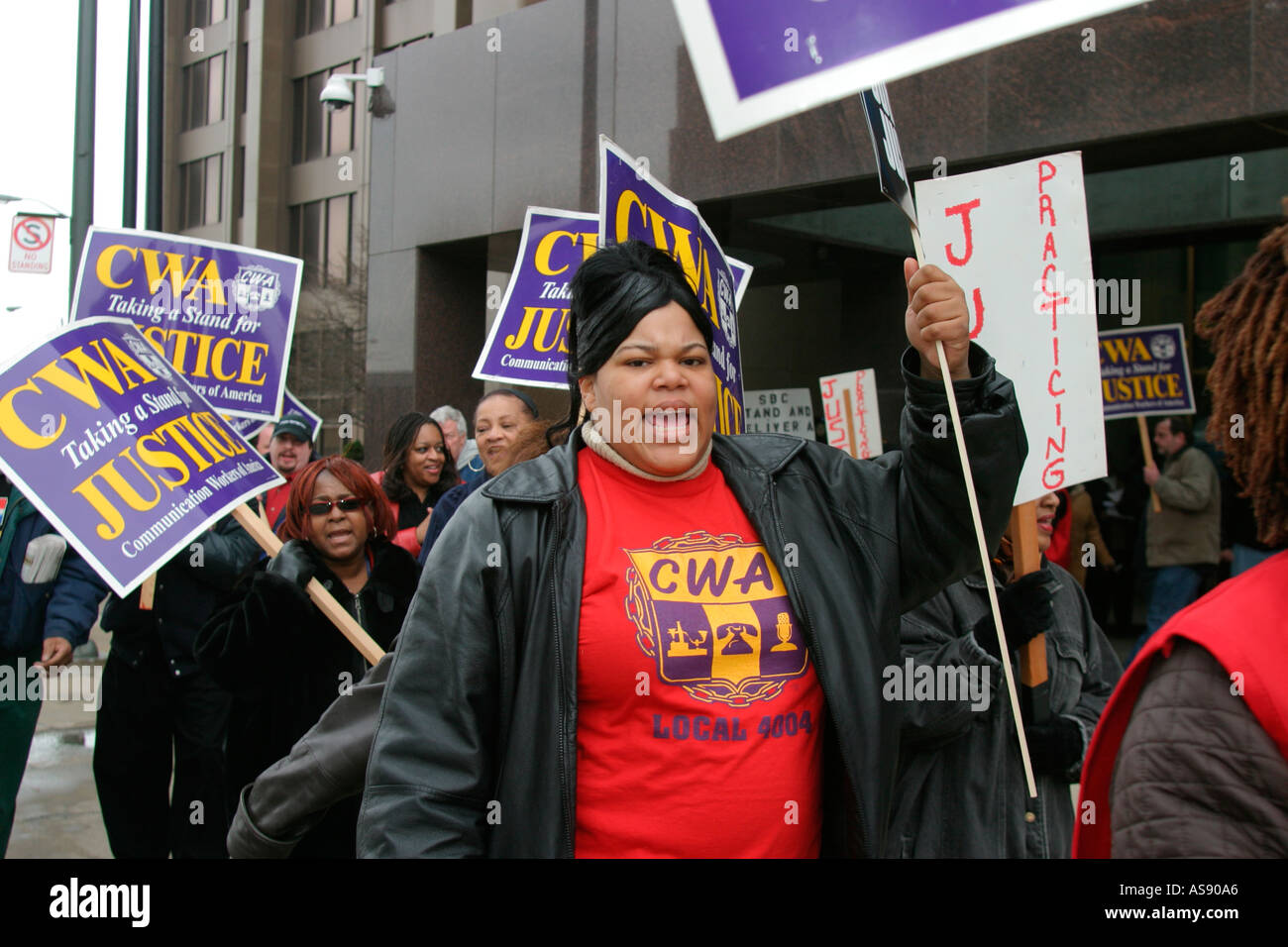 Cwa protest hi-res stock photography and images - Alamy