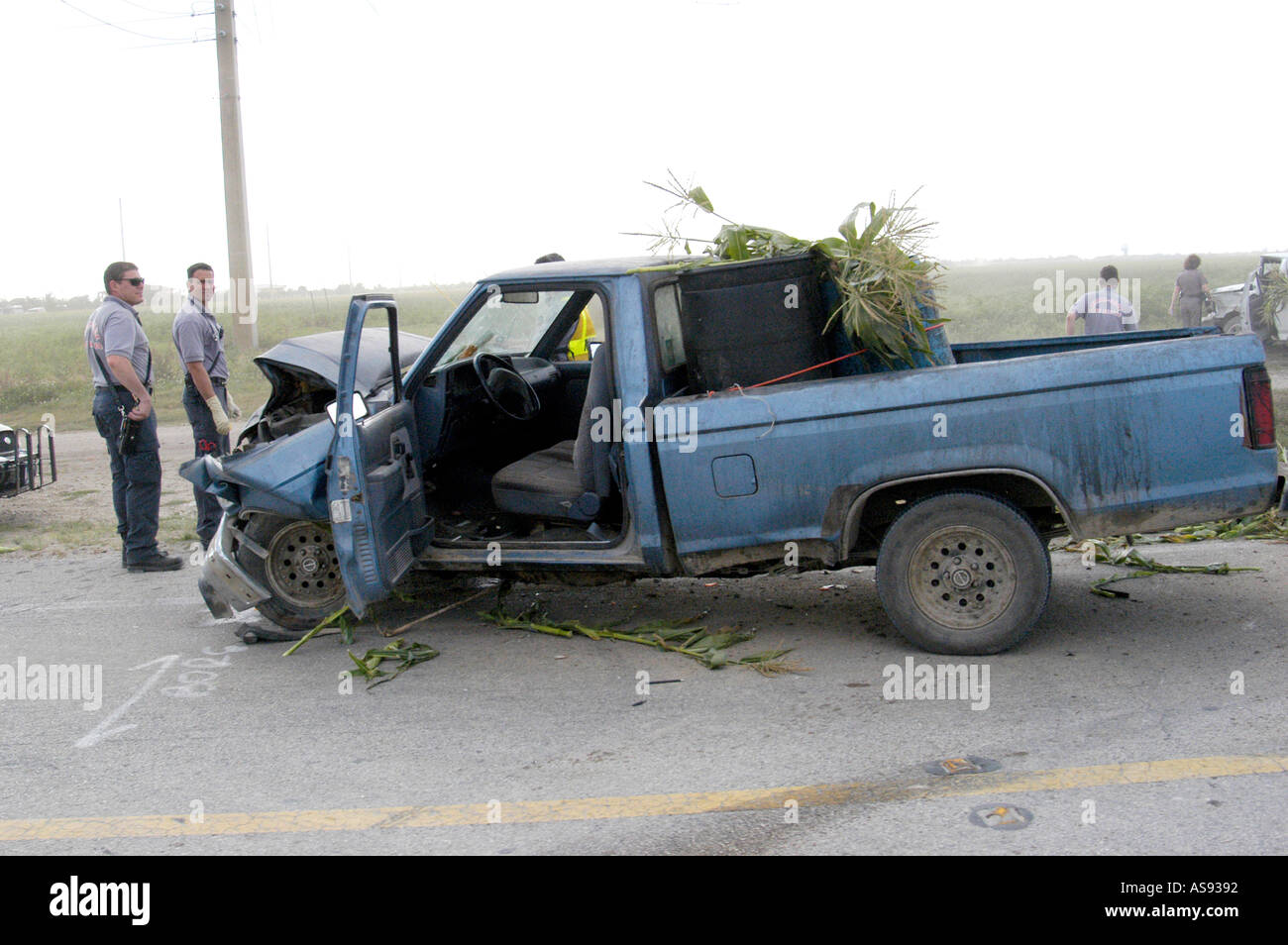 Accident scene death damage hi-res stock photography and images - Alamy