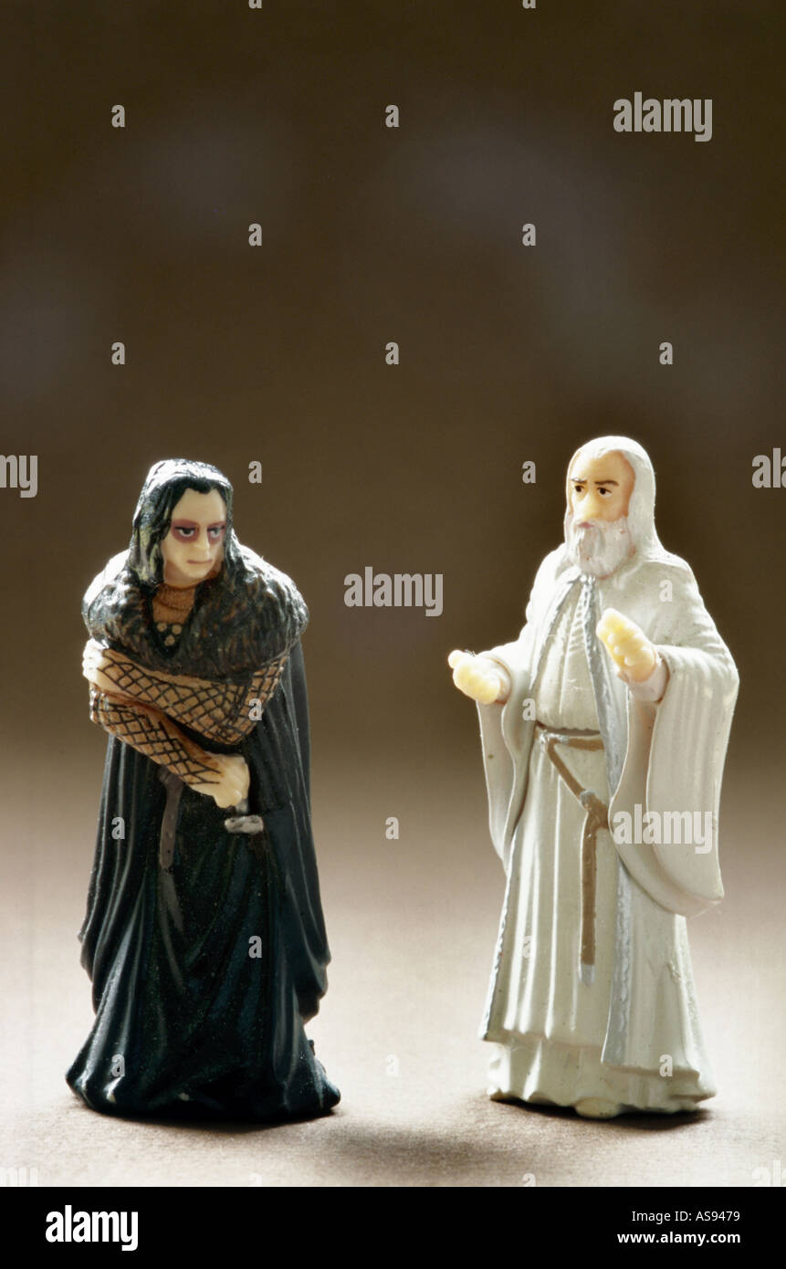 Two wizards hi-res stock photography and images - Alamy