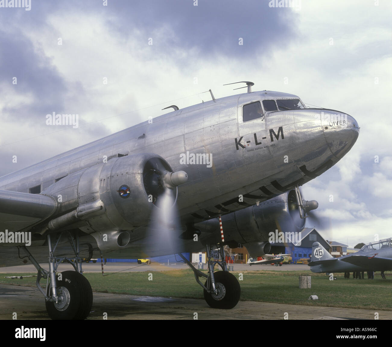 Douglas DC 3 airliner Melbourne Australia Stock Photo - Alamy