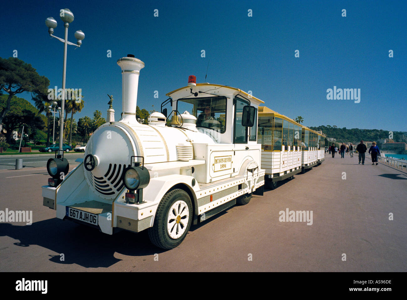 Nice the little train france hi-res stock photography and images - Alamy
