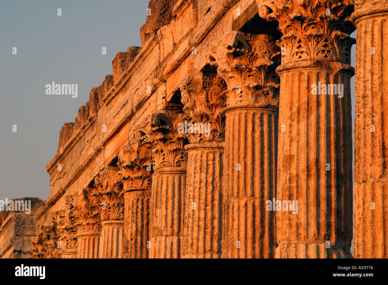 Roman ruins of Afamia or Apamea Syria Stock Photo - Alamy