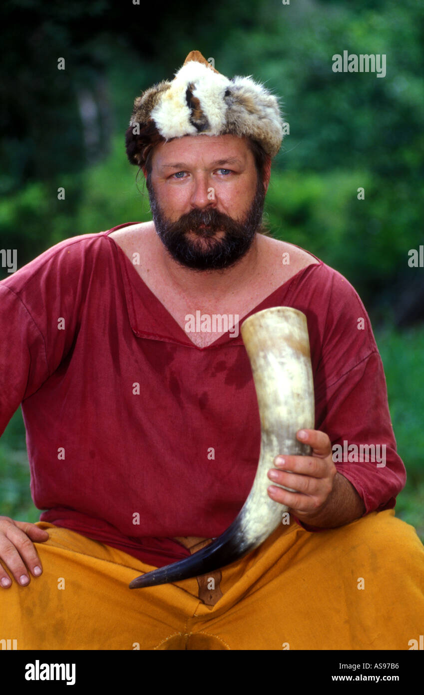 male norse warriors recreation society clothes costume shield dress age ...