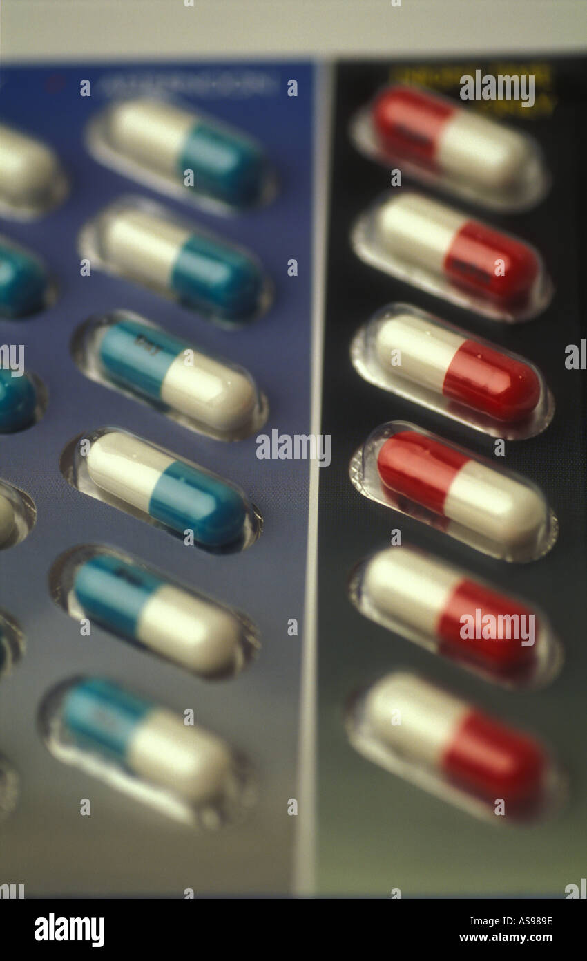 Day night cold flu drugs sinus fever hayfever 3113 Stock Photo - Alamy