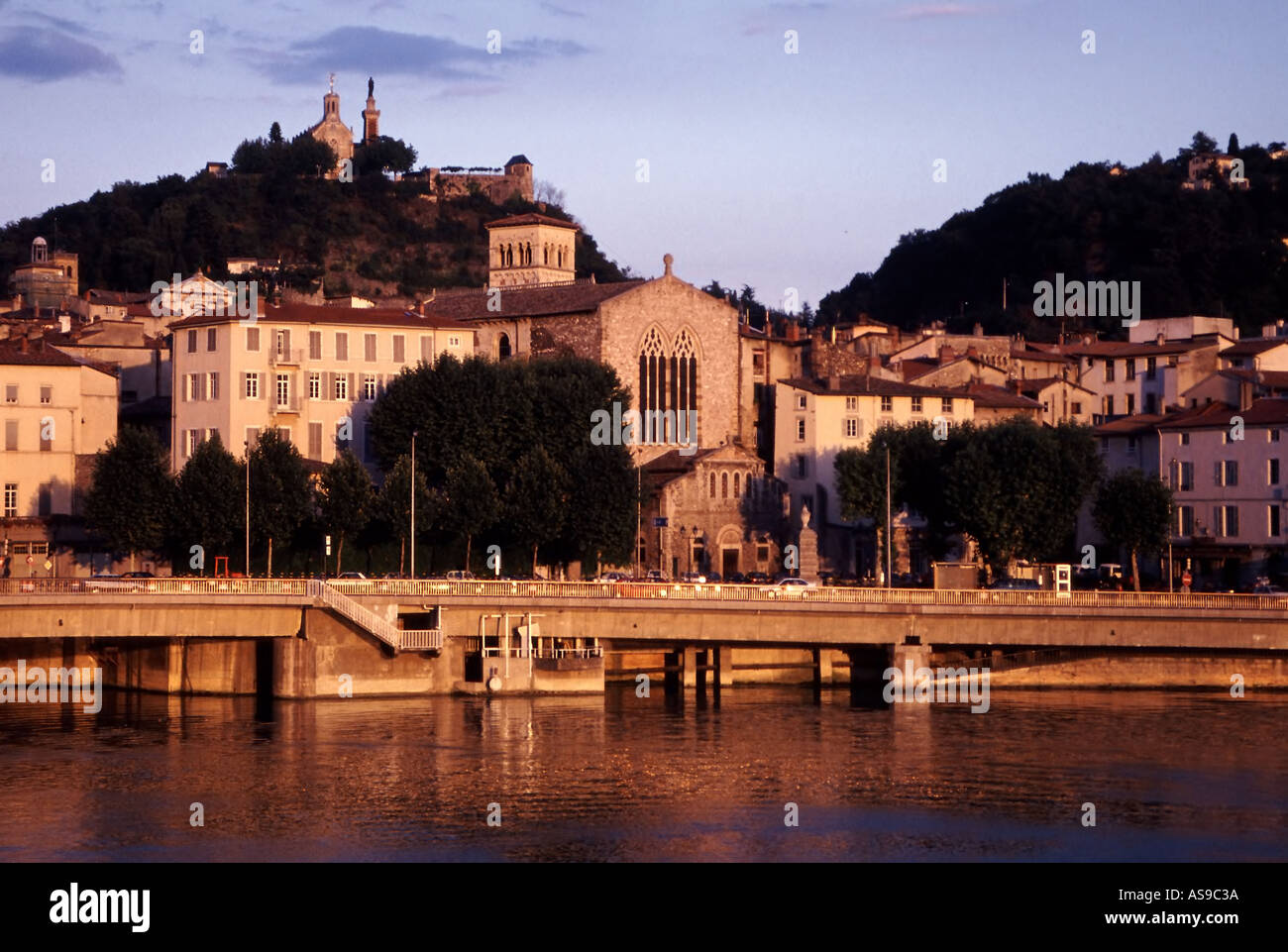 france river rhone vienne Stock Photo - Alamy