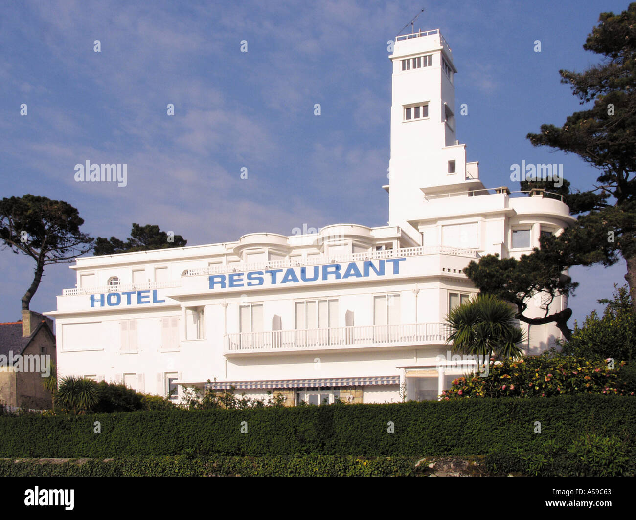 france brittany finistere benodet seaside resort Stock Photo - Alamy