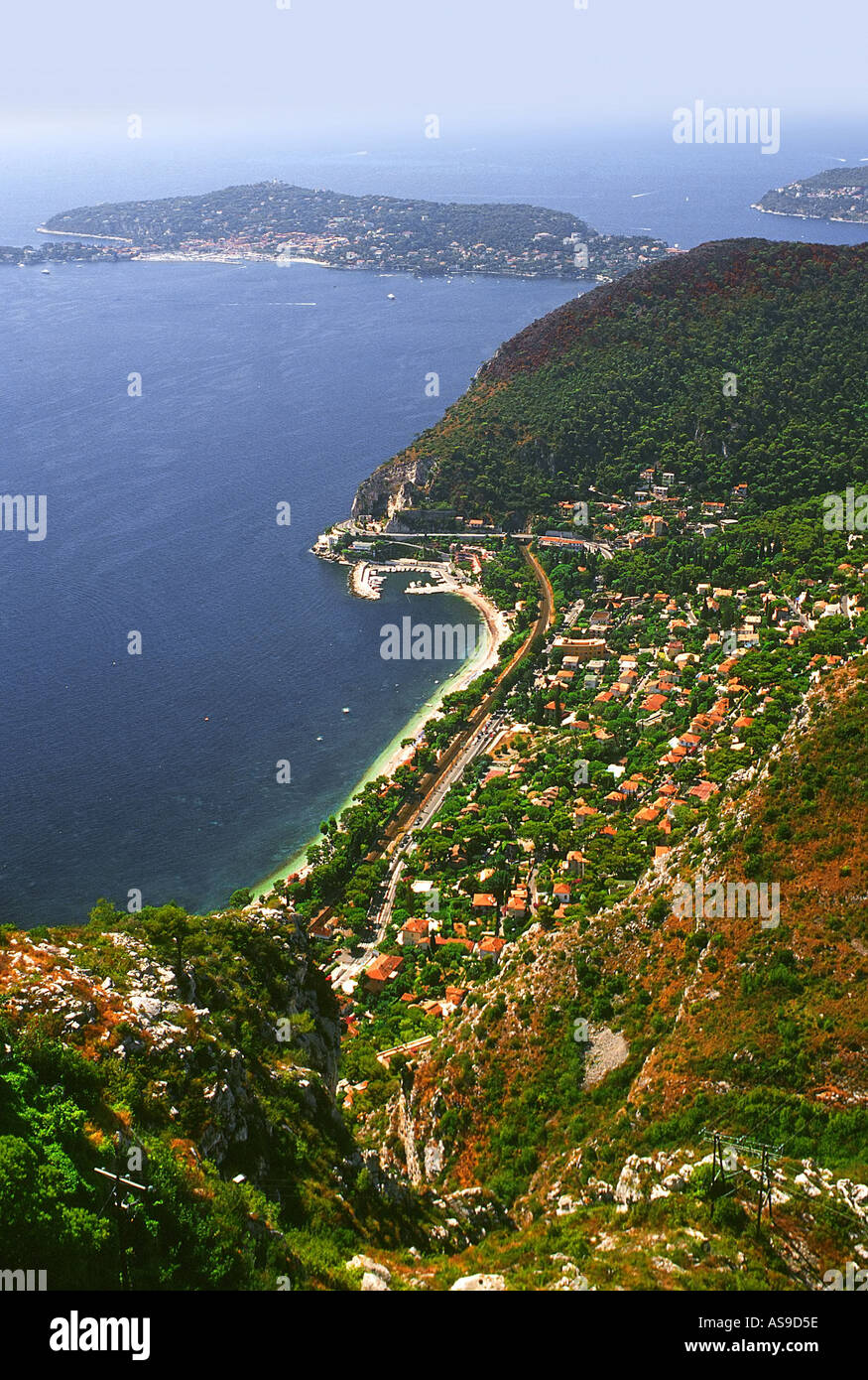 france riviera medieval village of eze Stock Photo - Alamy