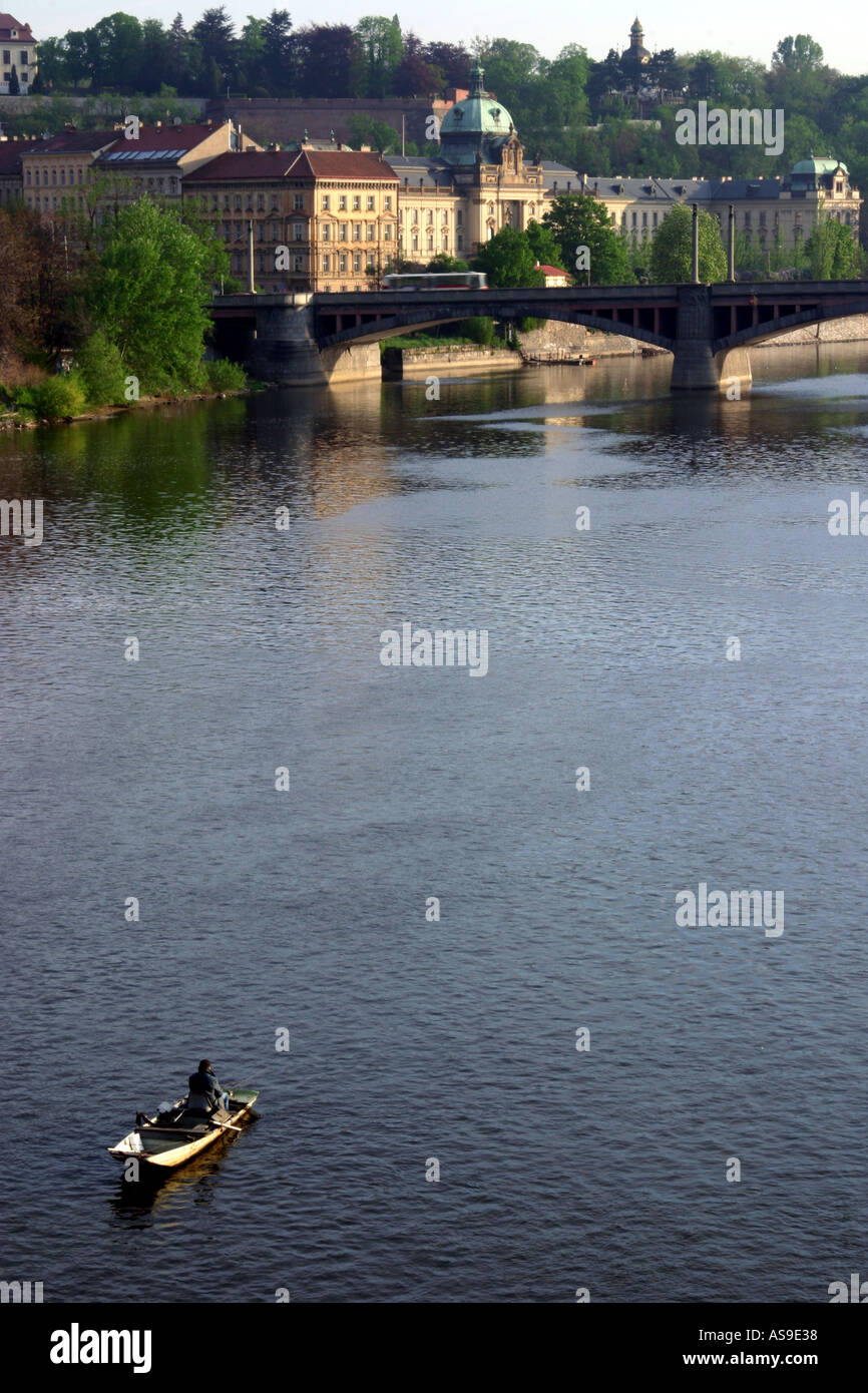 Vltava River in Prague Stock Photo - Alamy