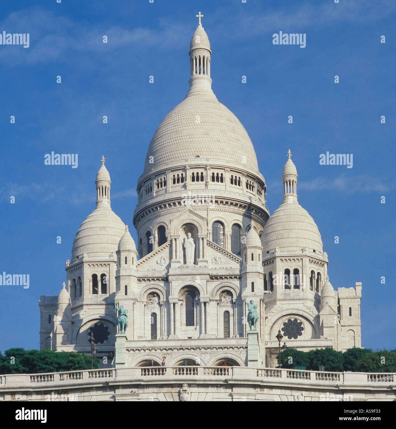 Sacre Coeur Sacred Heart Church in Paris France Stock Photo - Alamy