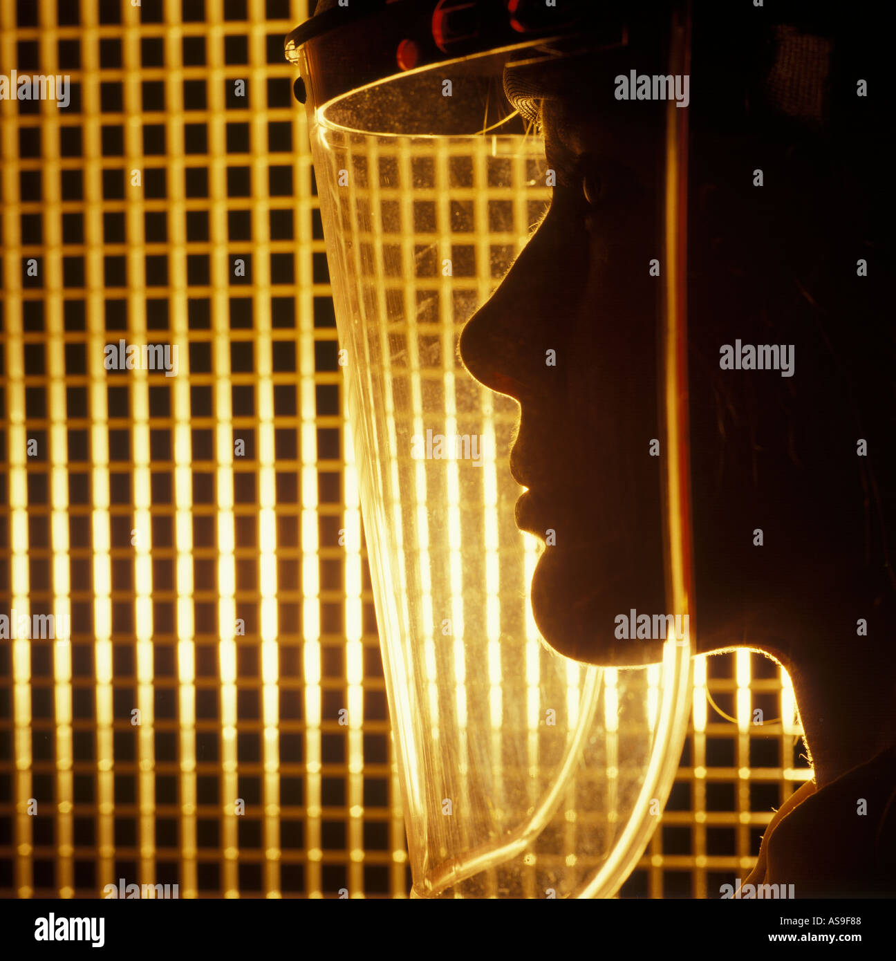 Lab face shield hi-res stock photography and images - Alamy