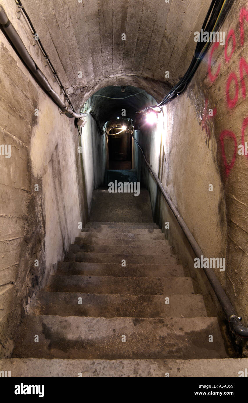 Entrance to Secret Bunker System Stock Photo - Alamy
