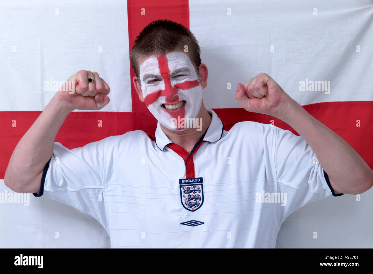 england football fans 05 Stock Photo - Alamy