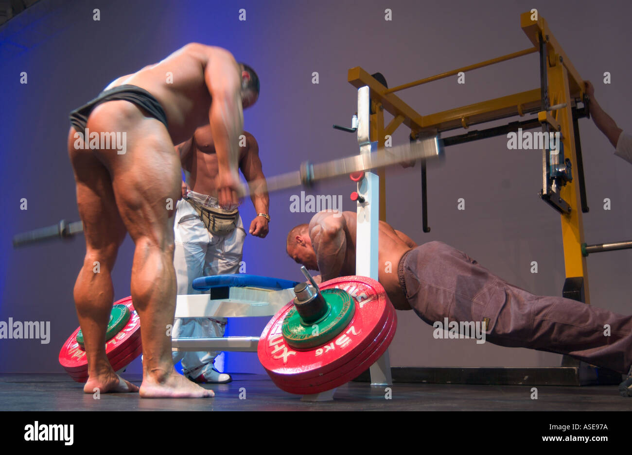 Male bodybuilders hi-res stock photography and images - Alamy