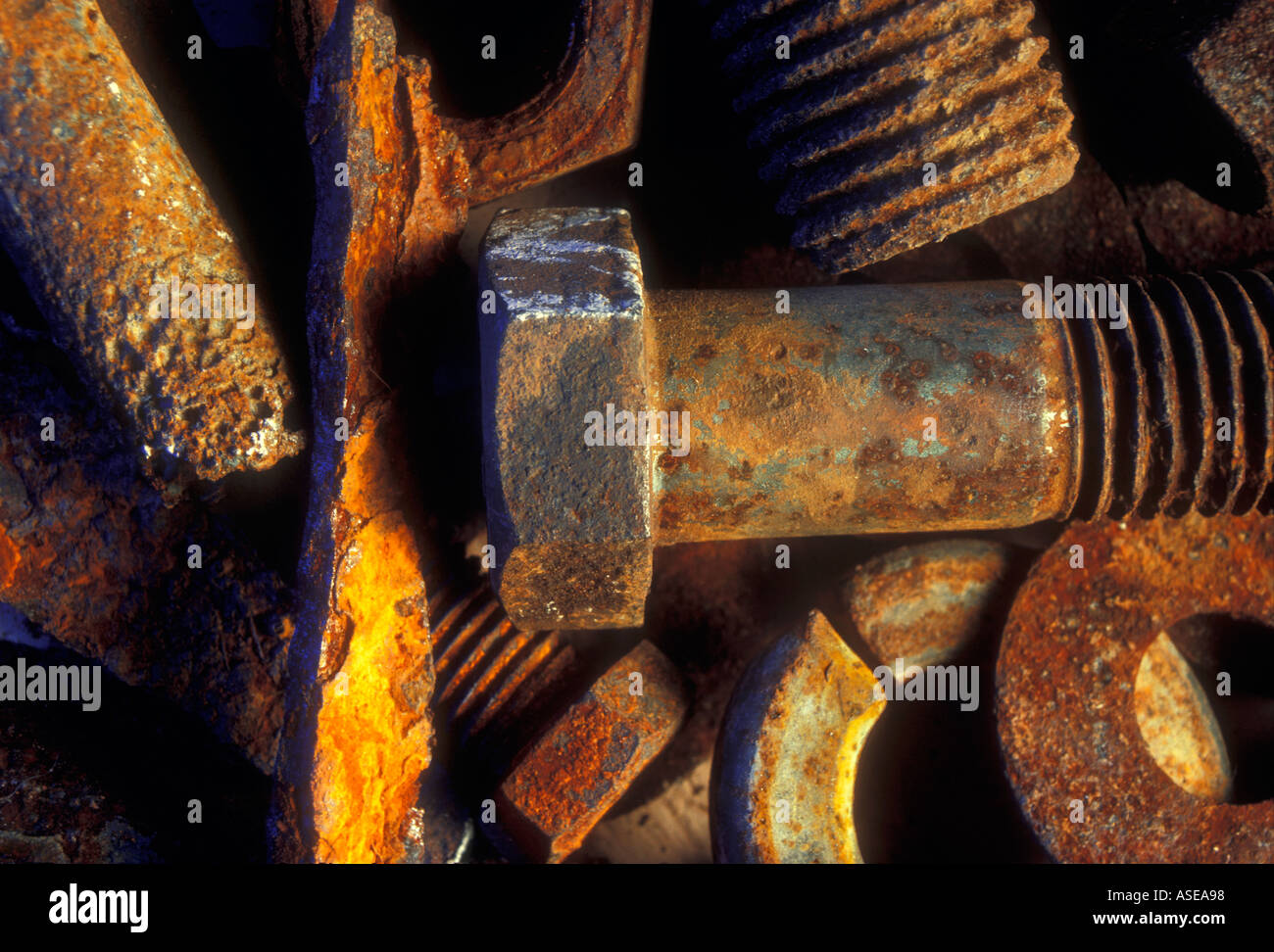 Nut and bolt fasteners hi-res stock photography and images - Alamy