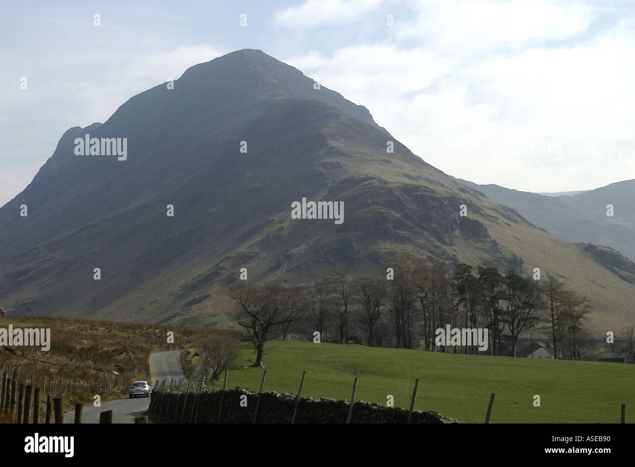 Fleetwith Pike in the English Lake Disrtict Stock Photo - Alamy