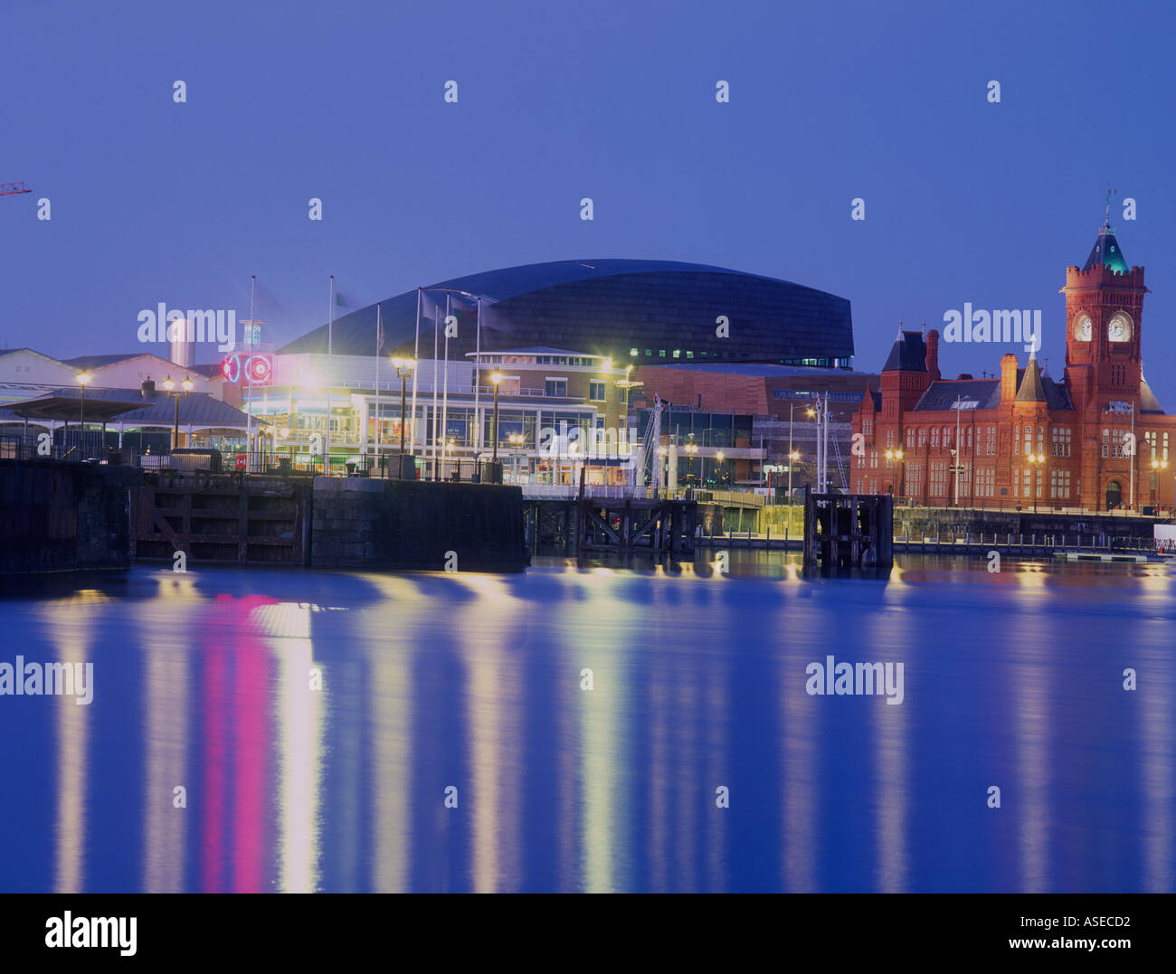 The Wales Millenium Centre Culture and Arts flagship building in ...