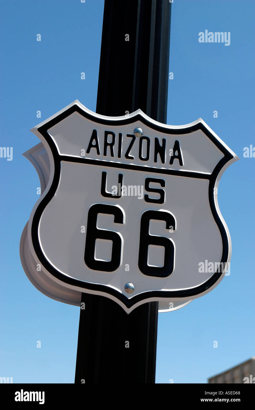 Route 66 sign hi-res stock photography and images - Alamy