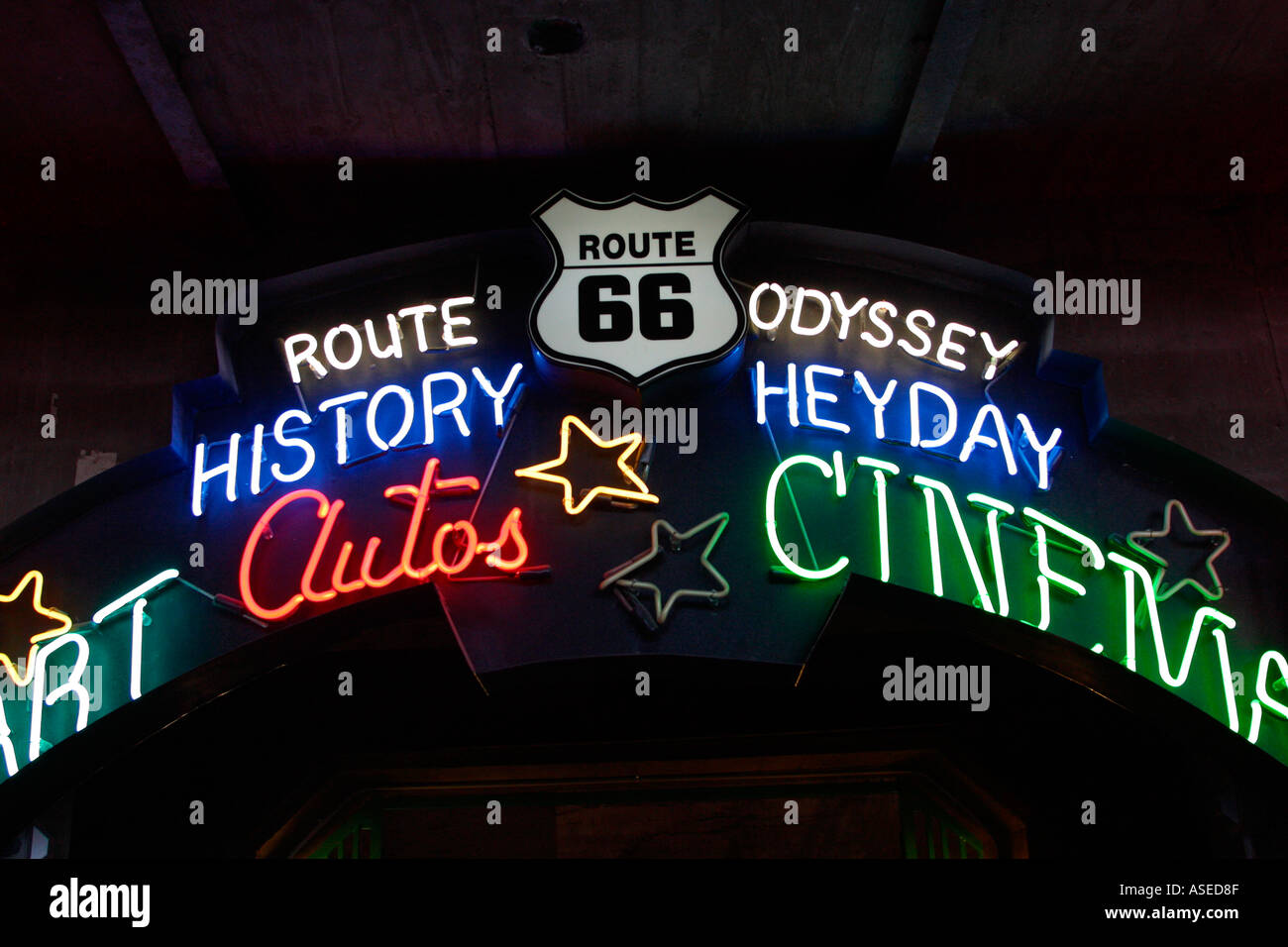 Route 66 Museum Kingman Arizona Stock Photo - Alamy