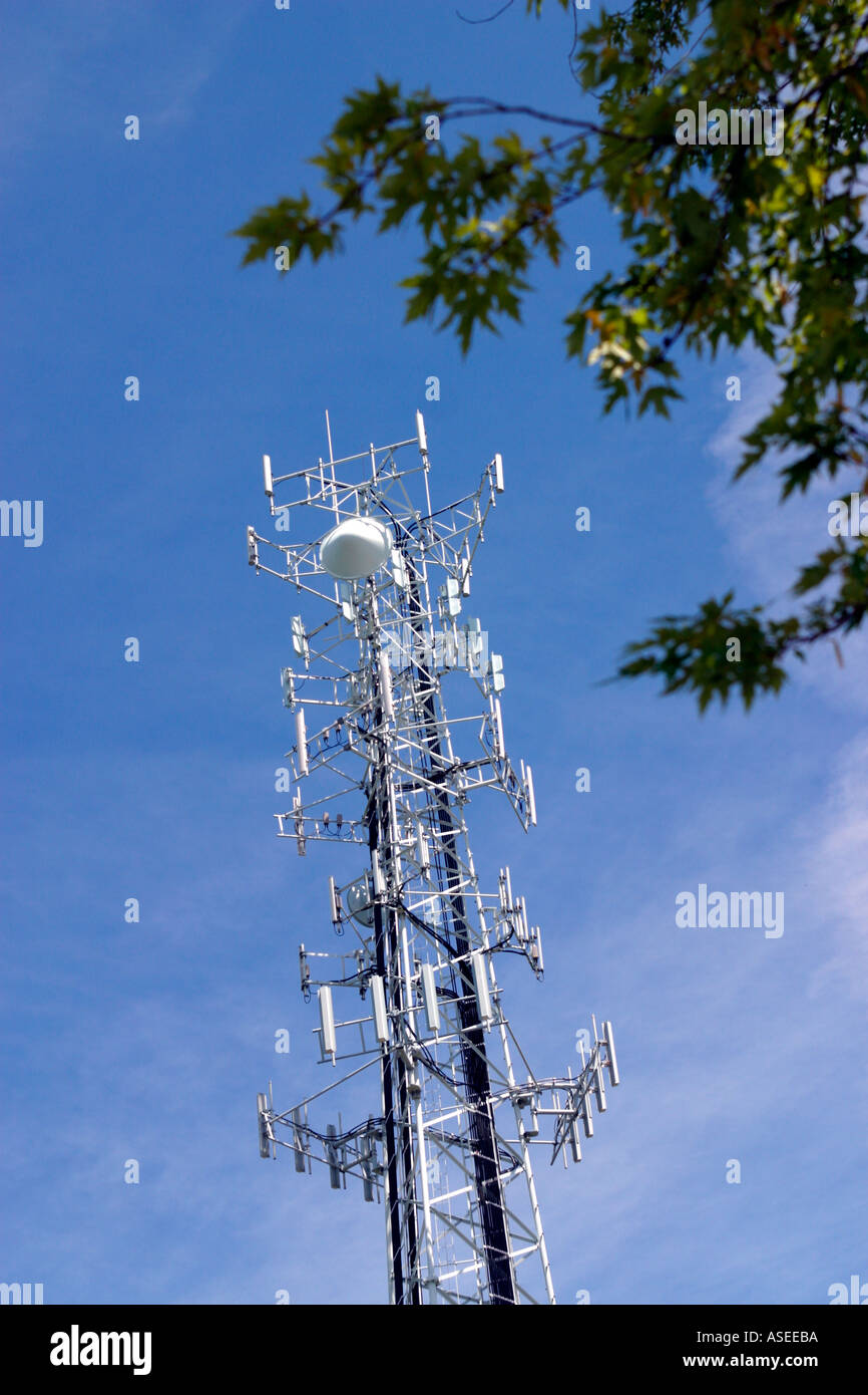 Cellular Phone Tower Stock Photo - Alamy