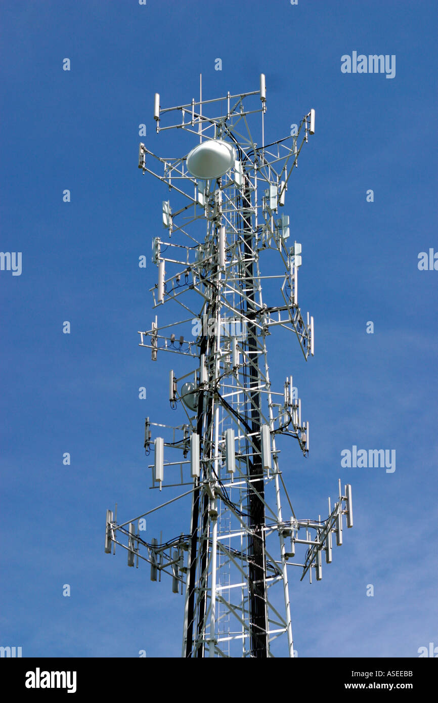 Cellular Phone Tower Stock Photo - Alamy