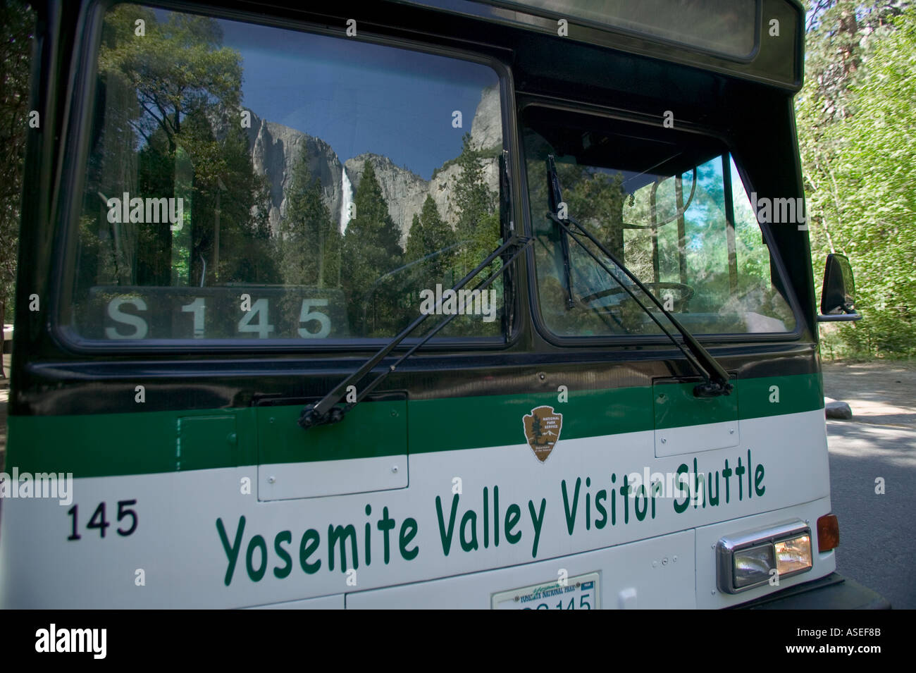Yosemite california shuttle bus hi-res stock photography and images - Alamy
