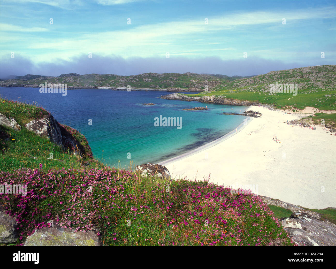 Pristine Beach at Bostadh Great Bernera Isle Of Lewis Stock Photo - Alamy
