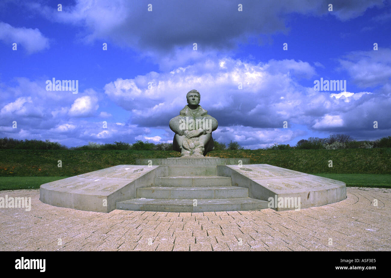 the battle of britain war memorial capel le ferne dover kent england ...