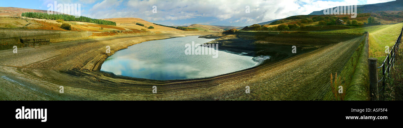 Torside Reservoir Longdendale Hadfield Peak District UK Europe Stock ...