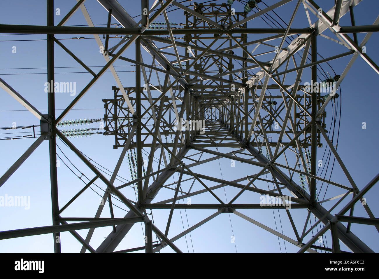 High Voltage Electricity Distribution Pylon Stock Photo - Alamy
