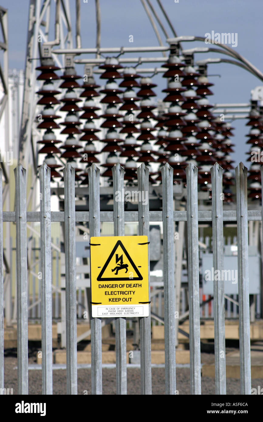 High voltage substation hi-res stock photography and images - Alamy