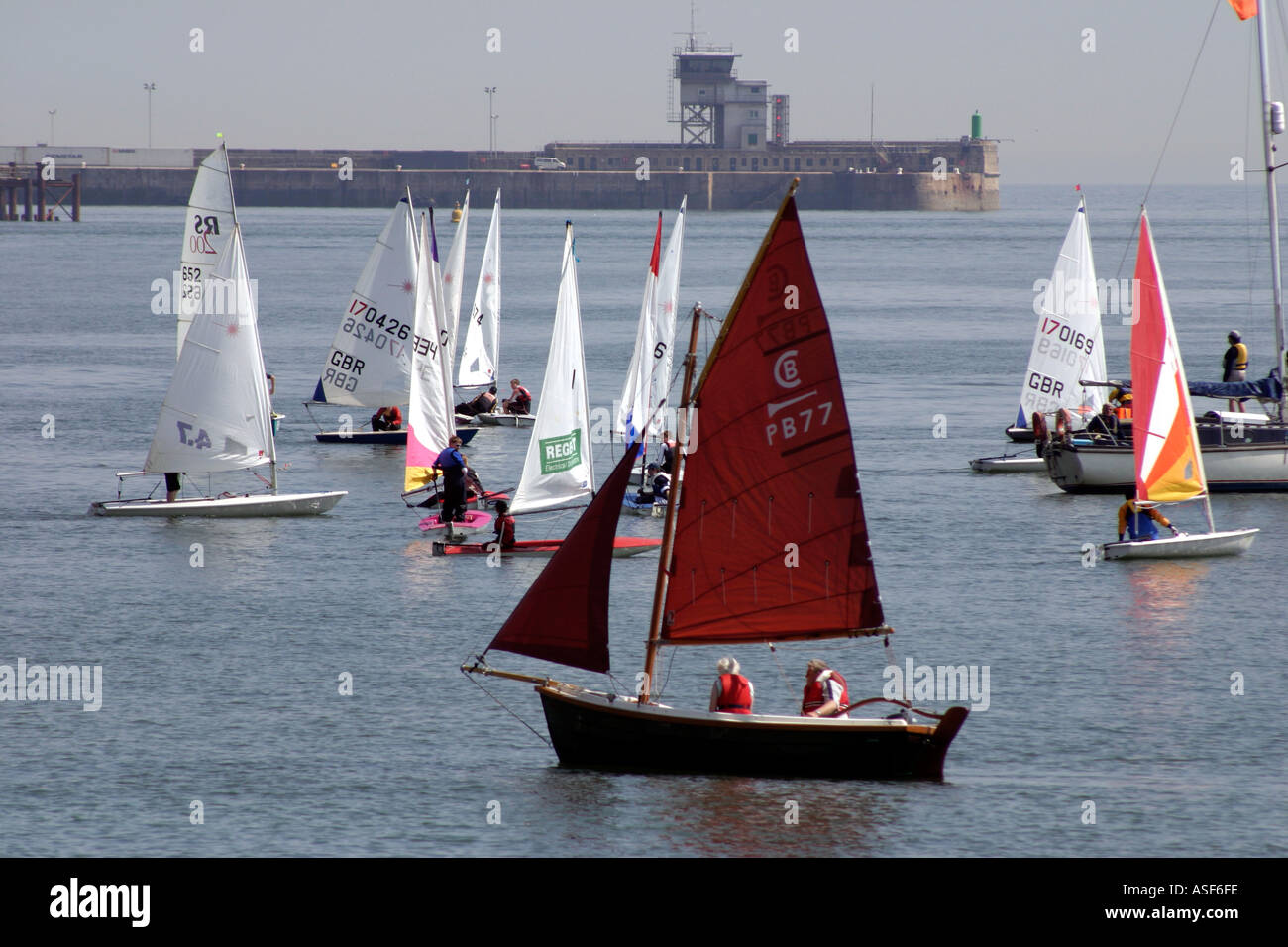 Dover dinghy hi-res stock photography and images - Alamy