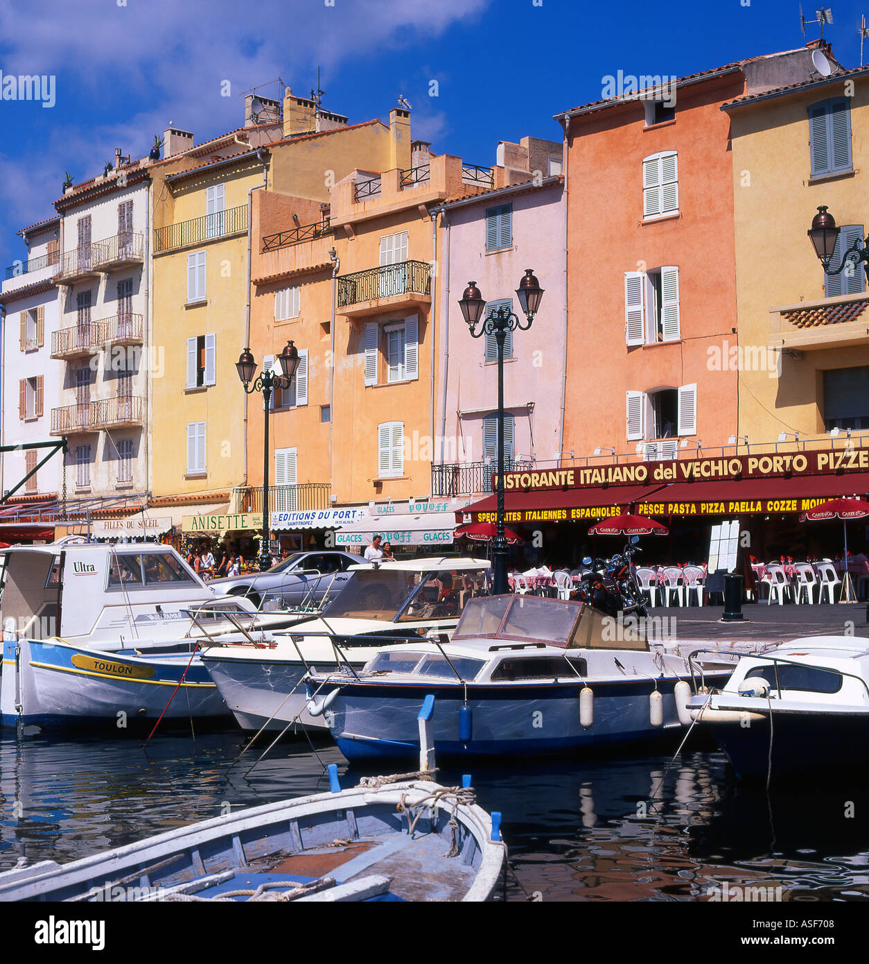 France, Cote Azur, St Tropez Harbour Stock Photo - Alamy