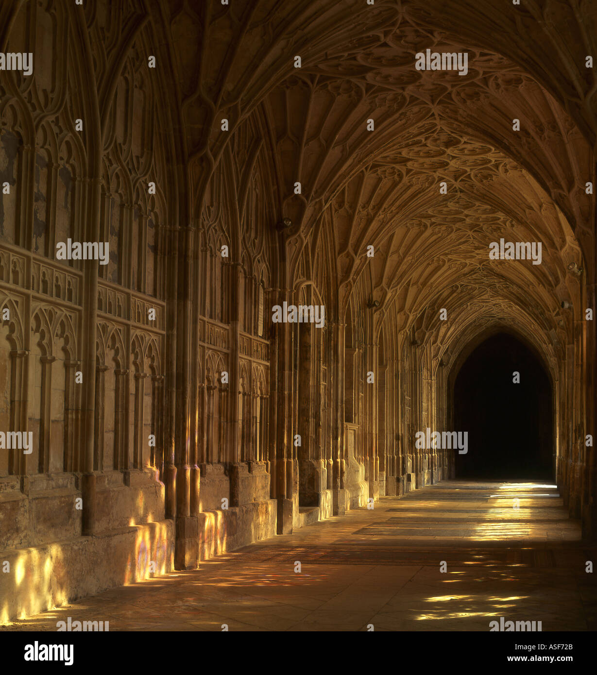 Gloucester cathedral cloister hi-res stock photography and images - Alamy
