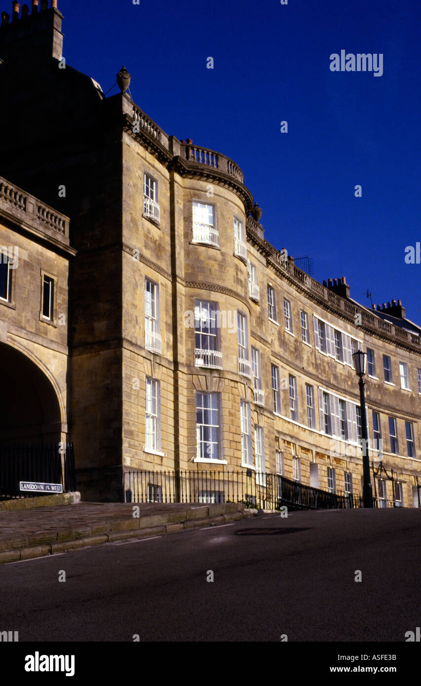 Lansdown Crescent Bath England High Resolution Stock Photography and ...