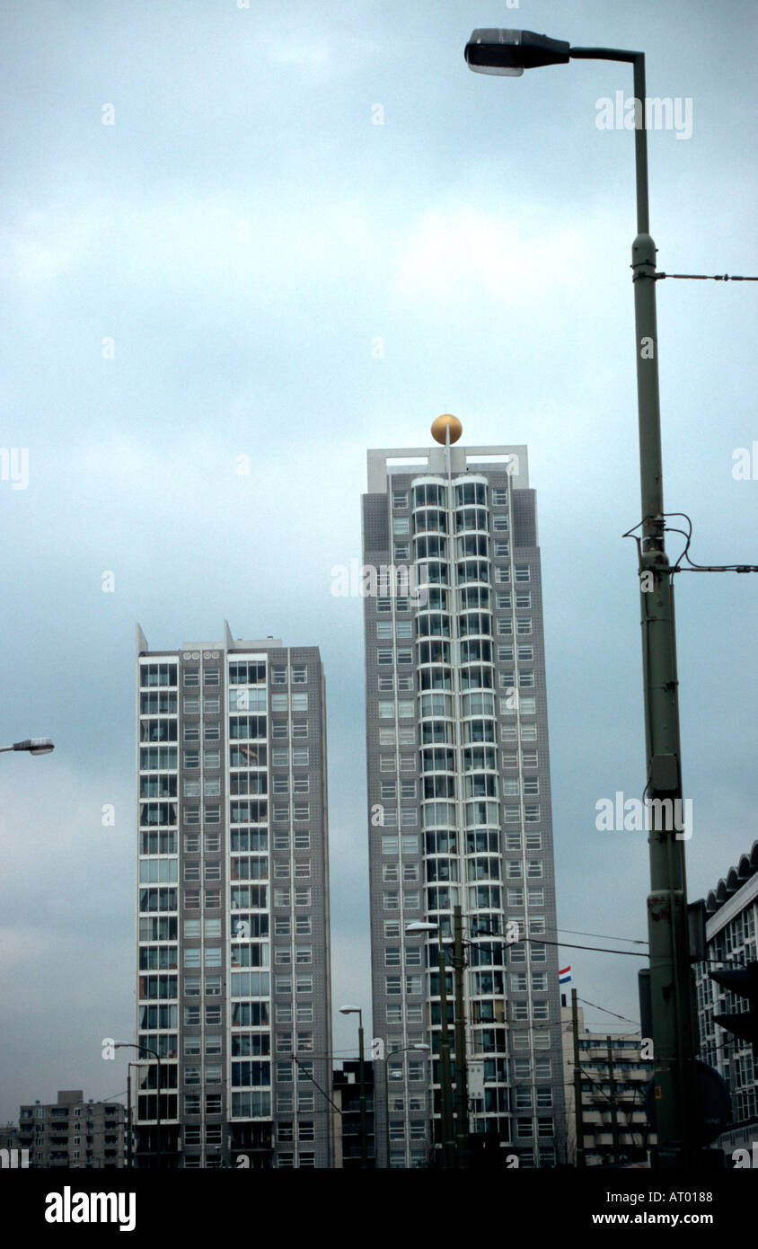 Scheveningen seashore resort The Hague Leonardo da Vinci building ...
