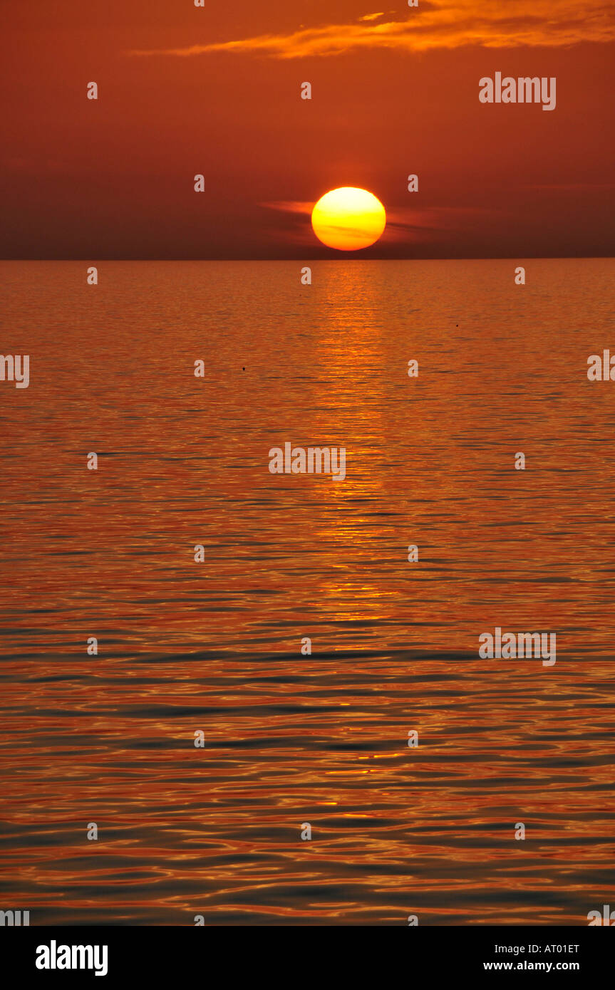 Key West Florida Sunset Stock Photo - Alamy