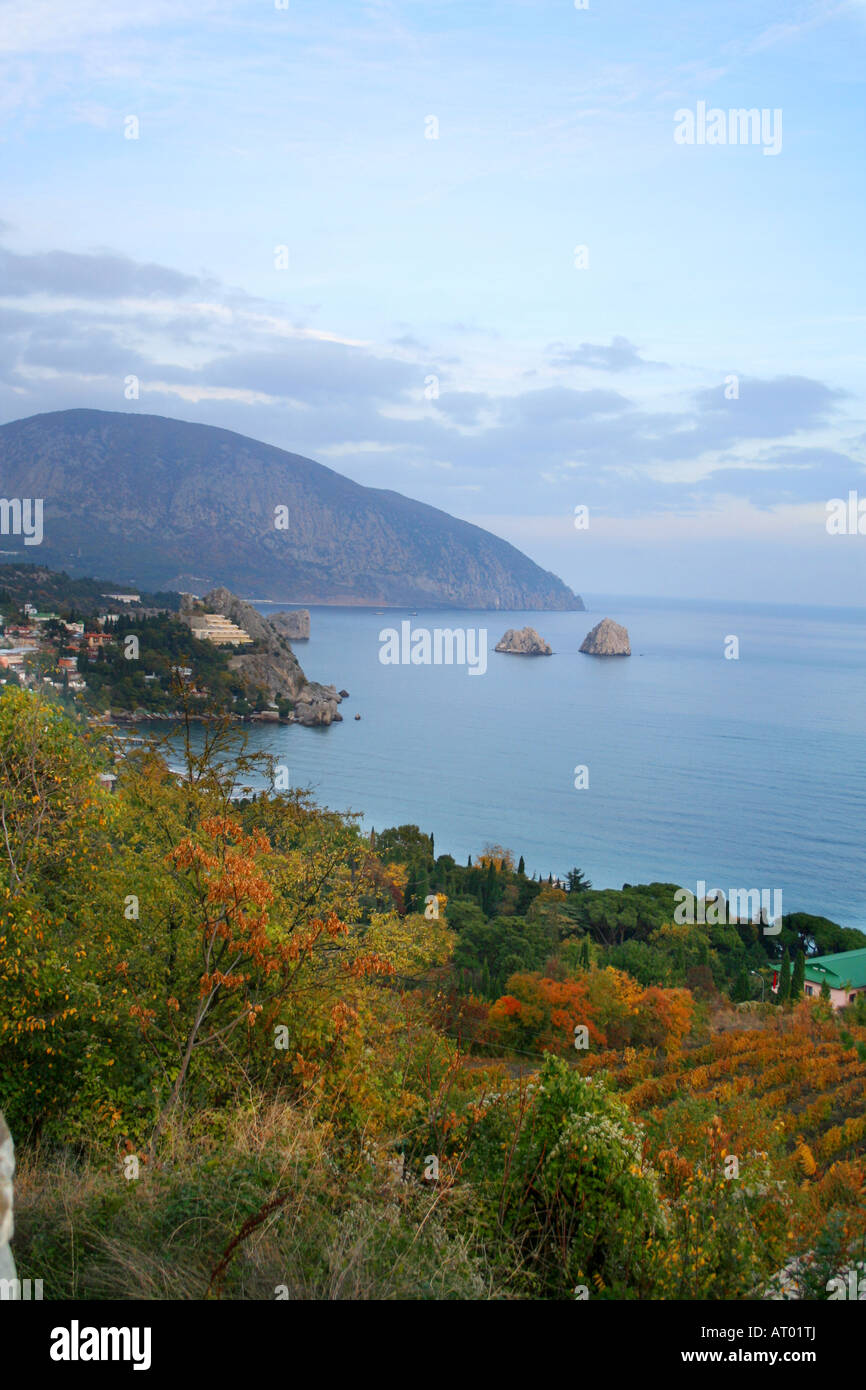 Beatiful seaside view at the evening Stock Photo - Alamy