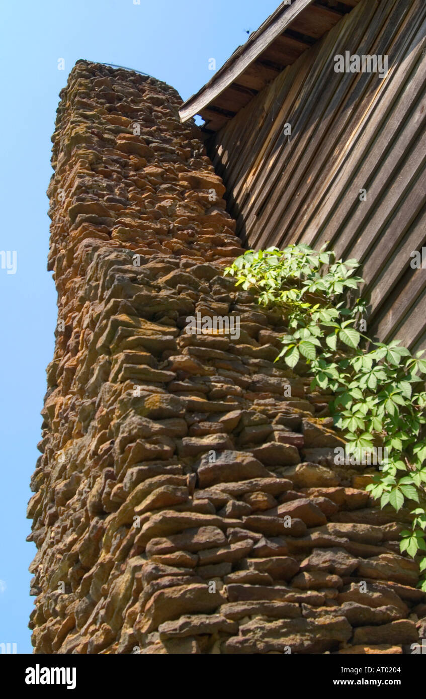 Old chimney built around hi-res stock photography and images - Alamy
